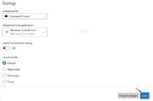 How to change Default Profile for Windows Terminal Application in ...