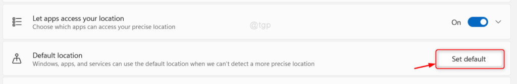 How to Configure Location Settings in Windows 11