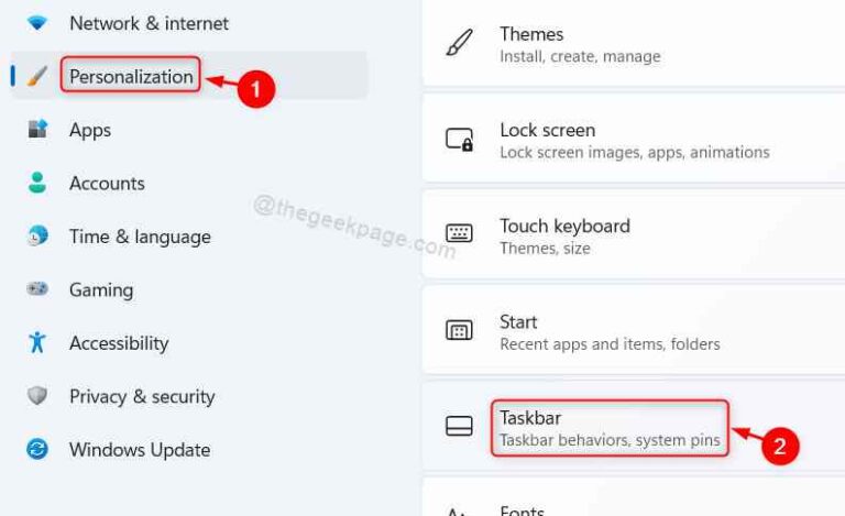 How to Enable / Disable Show Desktop icon on Taskbar in Windows 11