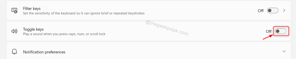 How to Turn Off Toggle Key Sound on Windows 11 : 3 Methods