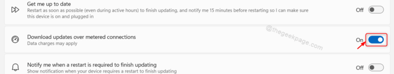 How to Turn On/ Off Metered Connection in Windows 11 PC