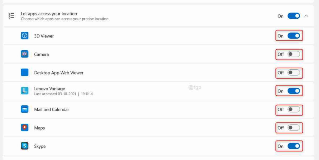 How to Configure Location Settings in Windows 11