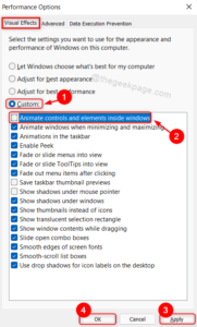 How to Turn Off Start Menu Animation in Windows 11