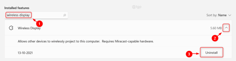 How to Install Wireless Display Feature in Windows 11