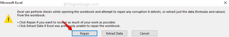 [FIX] The File is Corrupted and Cannot Be Opened Error in Microsoft Excel