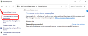 How to Disable Power Button Shutdown in Windows 11 / 10