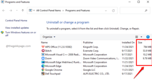 How to Find Out the Disk Spaced Used by Various Applications in Windows ...