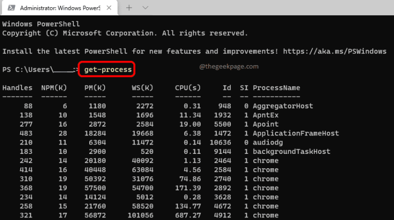 How to View the Running Processes in Windows 11 / 10