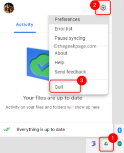 How to Fix Google Drive Not Syncing Issue in Windows 11 / 10