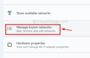 Disable Connecting to a particular Wi-Fi Network Automatically in Windows 11