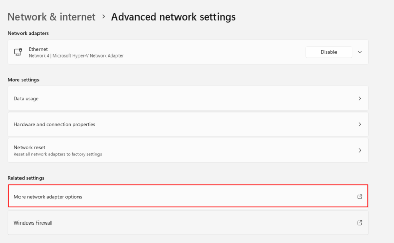How to View DNS in Windows 11