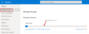 How to Check Your OneDrive Storage Space Usage In Windows 11 / 10