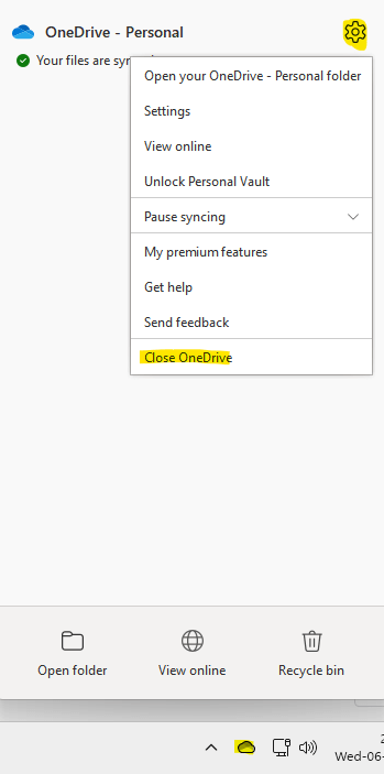 Fix OneDrive Error Unable to Move Shortcut in Windows 11 or 10