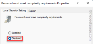 FIX: Supplied password does not meet the requirements for passwords on ...