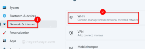 Disable Connecting to a particular Wi-Fi Network Automatically in Windows 11