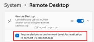 How To Enable and Connect to Remote Desktop on Windows 11 / 10