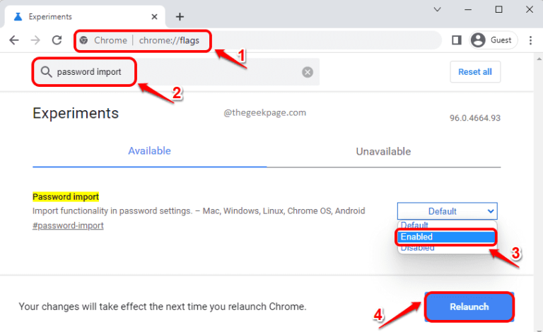 How to Export and Import Saved Passwords in Google Chrome