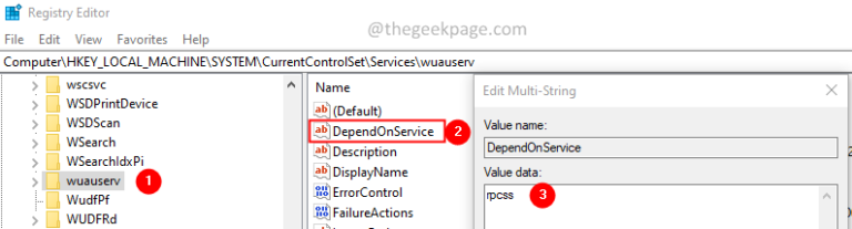 Fix: Services Error 1058 : The Service Cannot Be Started in Windows 11 / 10