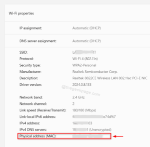 How to Know MAC address on Windows 11 PC : 4 Methods