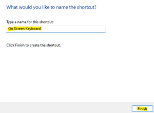 How to Create Desktop Shortcut of On Screen Keyboard Easily on Windows ...