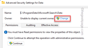 Fix: Incorrect permissions on Windows Search directories issue