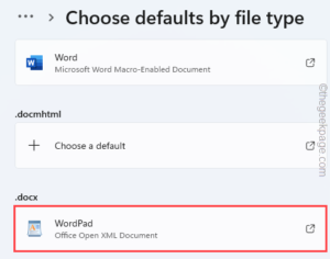 Fix - .Docx files not showing Word Icon issue
