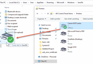 How to Add a Printer to "Send to" Desktop Context Menu on Windows 11 / 10