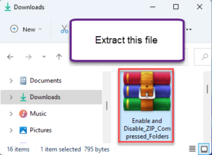 Fix: The compressed (zipped) folder is invalid issue in Windows 11 / 10