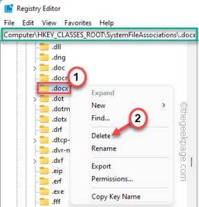 Fix - .Docx files not showing Word Icon issue