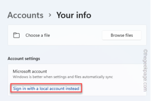 Fix: No remove button to disconnect Microsoft Account in Windows 11, 10