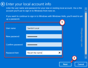 Fix: No remove button to disconnect Microsoft Account in Windows 11, 10
