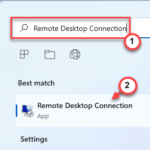 Fix - Black Screen while using Remote Desktop Connection in Windows 11