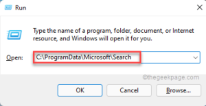 Fix: Incorrect permissions on Windows Search directories issue