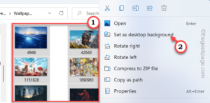 How to shuffle Windows 11 Background wallpaper every few minutes