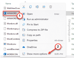 Fix - .Docx files not showing Word Icon issue