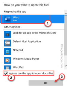 Fix - .Docx files not showing Word Icon issue