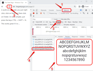 How to Download and install Font from a Website In Chrome on Windows PC