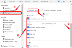 How to Clear Site Data for a Particular Website in Chrome