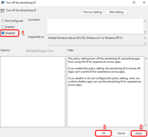 How to Disable Personalized Ads in Windows 11