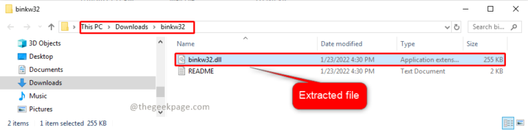 How to FIX binkw32.dll File Missing Error on Windows 11 / 10