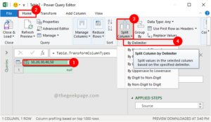 How to split data in one cell to multiple rows/columns in Microsoft Excel