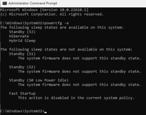 How to Know If Modern Standby Mode is Supported in Windows 11