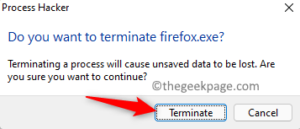Fix : Error Unable to Terminate Process Access is Denied on Windows 11 / 10