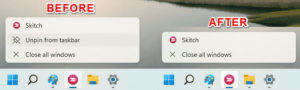 How to Enable or Disable 'Pin / Unpin to Taskbar' Option in Windows 11