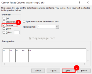 How to split data in one cell to multiple rows/columns in Microsoft Excel