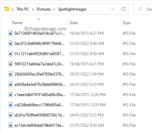 How To Save Spotlight Collection Pictures In Windows 11