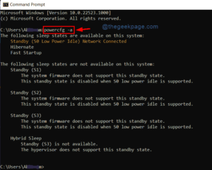 How to Know If Modern Standby Mode is Supported in Windows 11