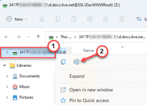 How to map OneDrive to a drive letter in Windows 11 / 10