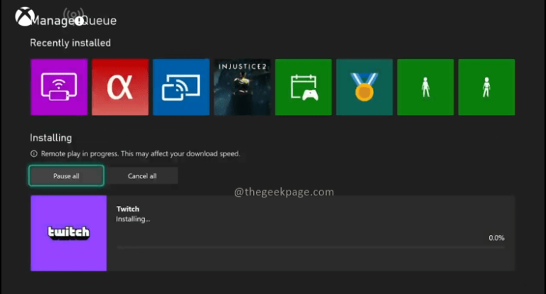How to Fix Twitch Connection Error on XBOX Series S/X
