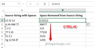How to Autofill Data Based on Patterns Using Flash Fill in Excel